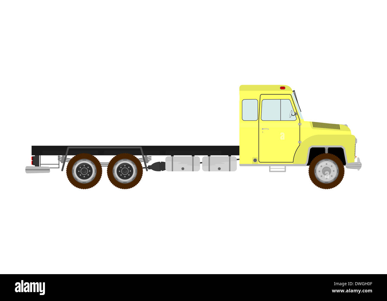 Cartoon truck Cut Out Stock Images & Pictures - Alamy