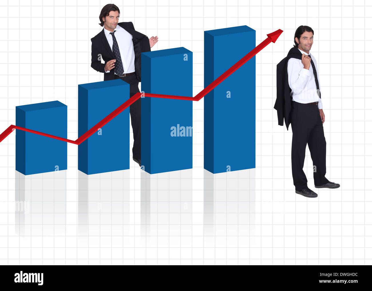 Skyrocket graph hi-res stock photography and images - Alamy