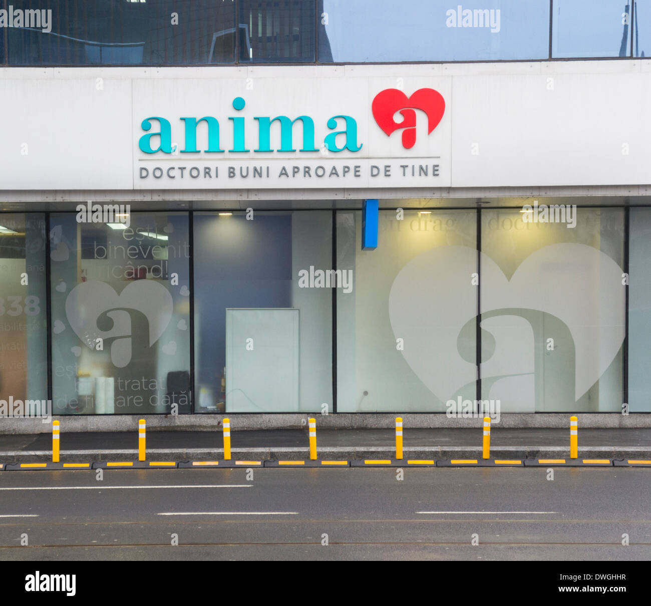 Anima Medical Center, Bucharest, Romania Stock Photo - Alamy