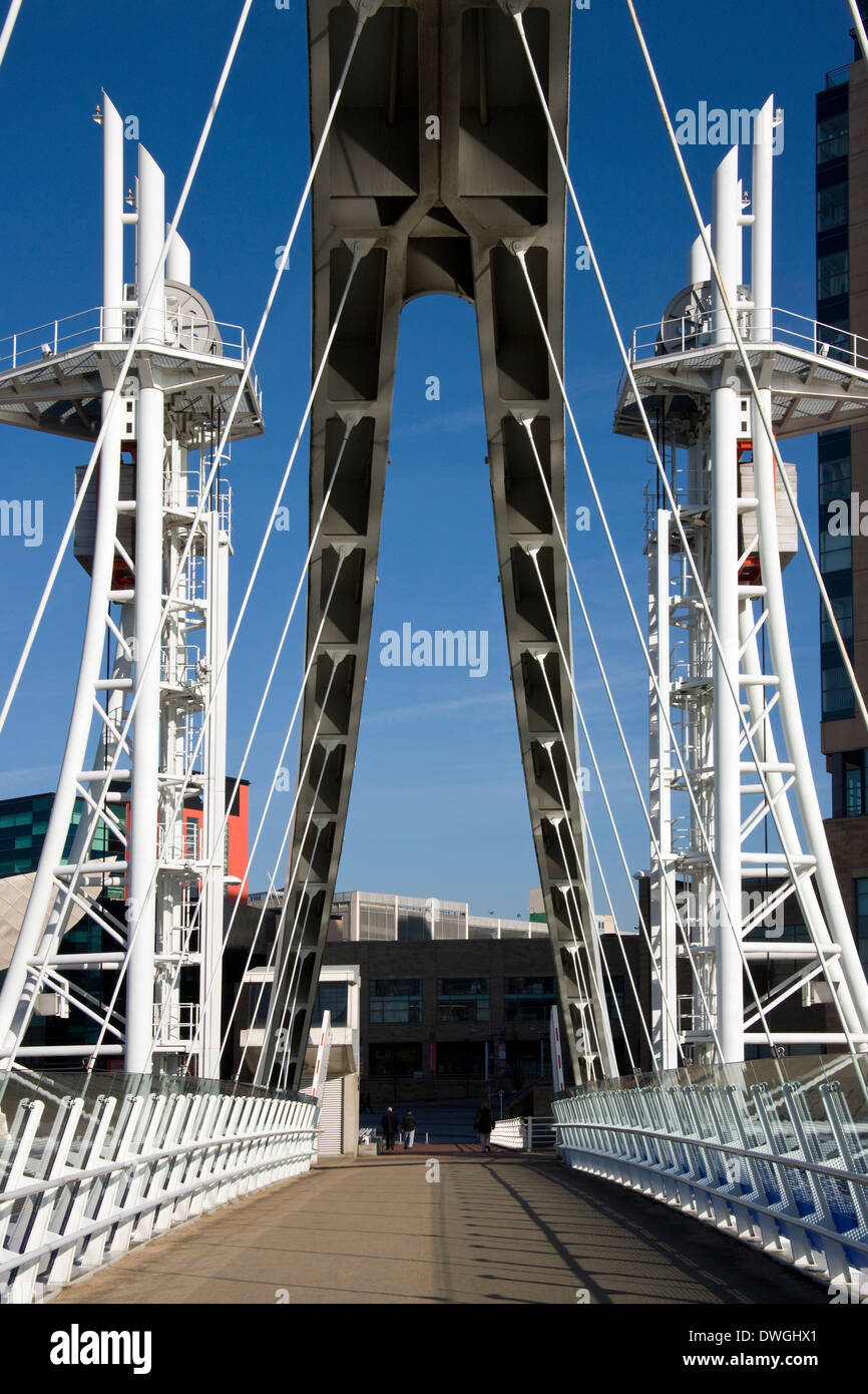 Manchester tourism travel architecture apartments millennium bridge ...