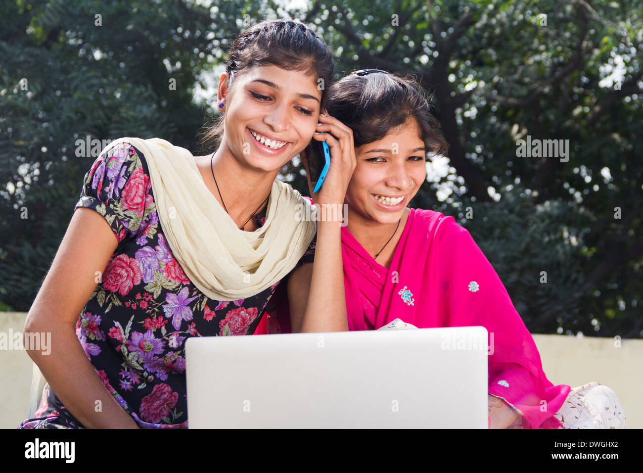Two Girls Attire India High Resolution Stock Photography and Images - Alamy