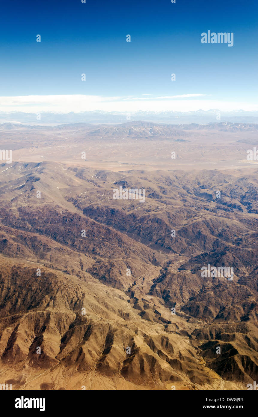 View over desert landscape hi-res stock photography and images - Alamy