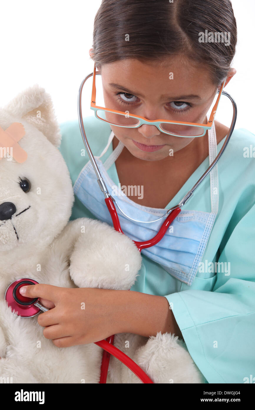 Girl Dressed In Nurses Outfit High Resolution Stock Photography and ...