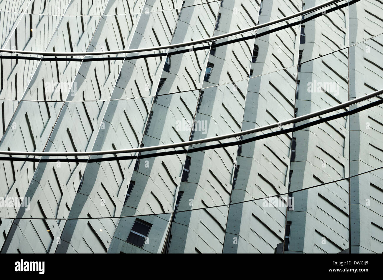 Shiny tall buildings in downtown hi-res stock photography and images ...