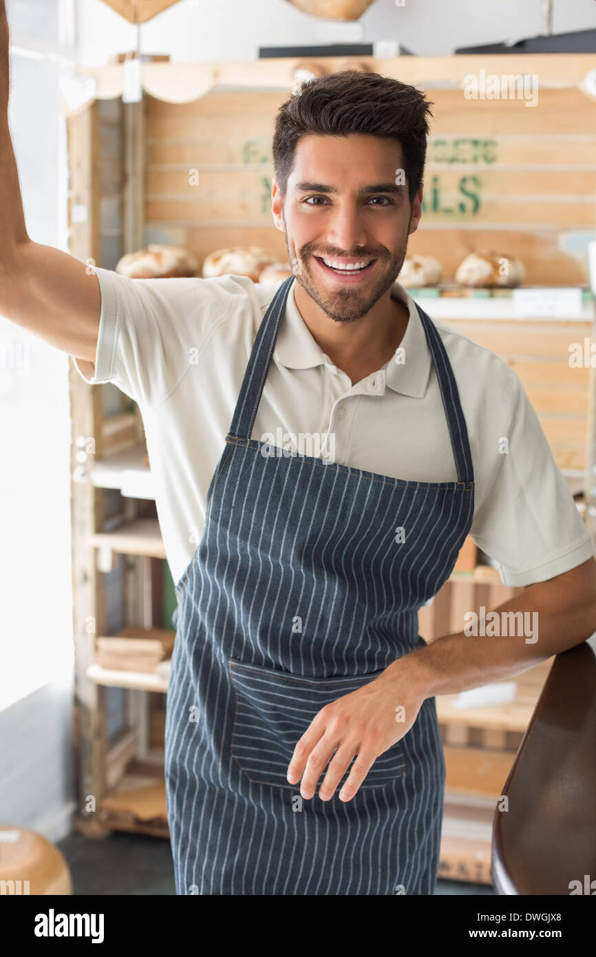 Male barista hi-res stock photography and images - Alamy