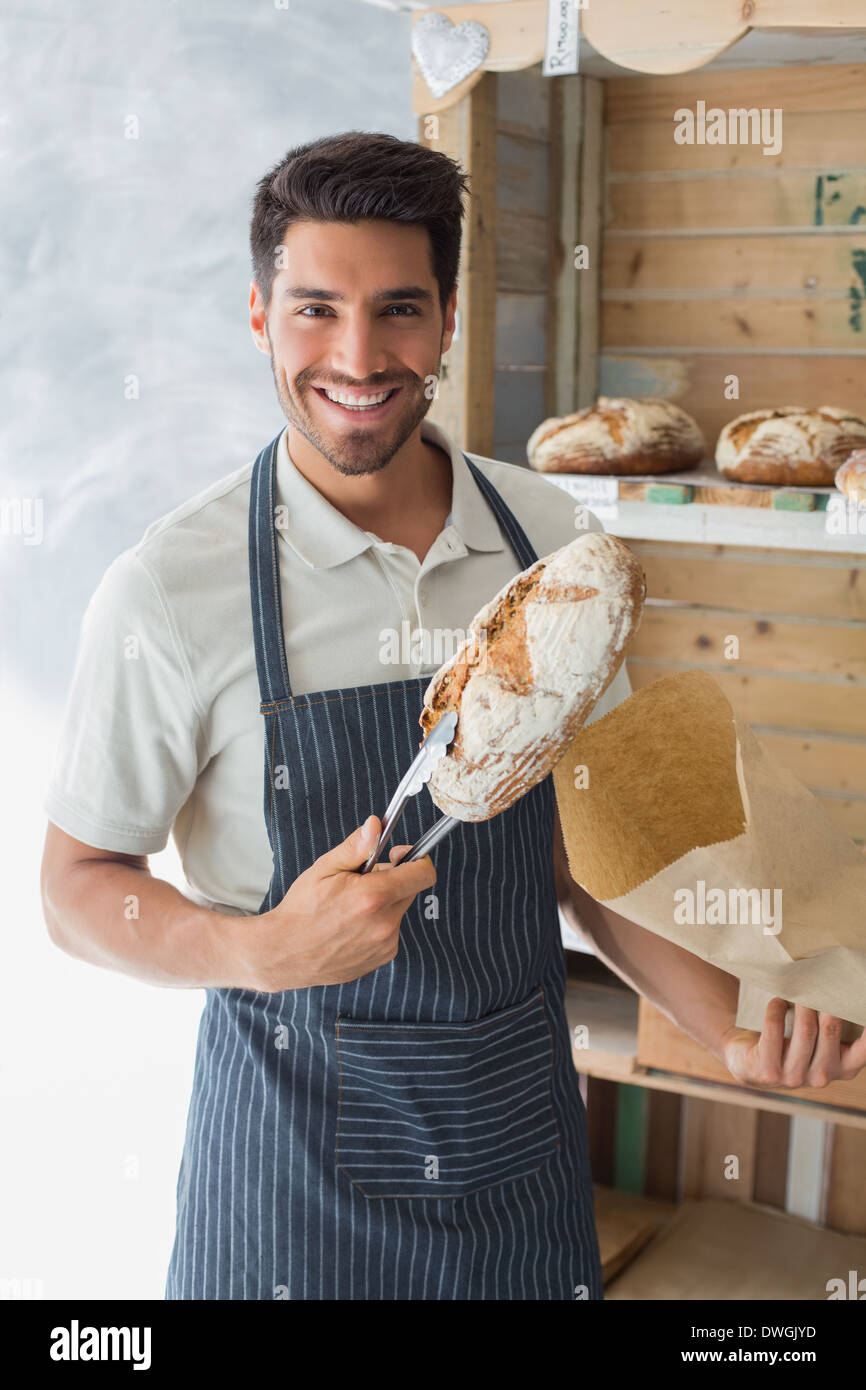 Male owner bread shop hi-res stock photography and images - Alamy