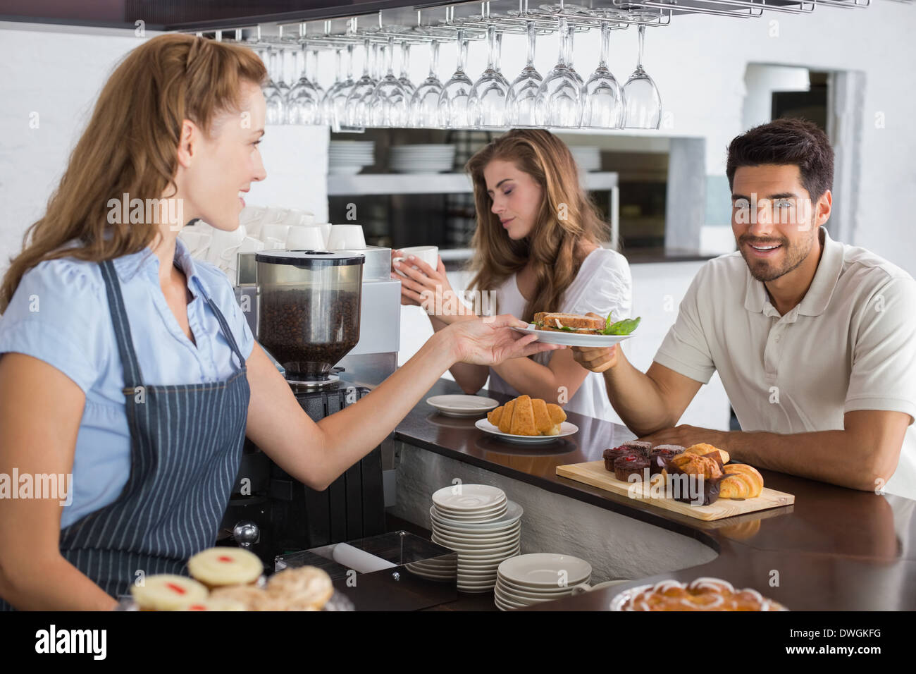 Man sandwich bar hi-res stock photography and images - Alamy