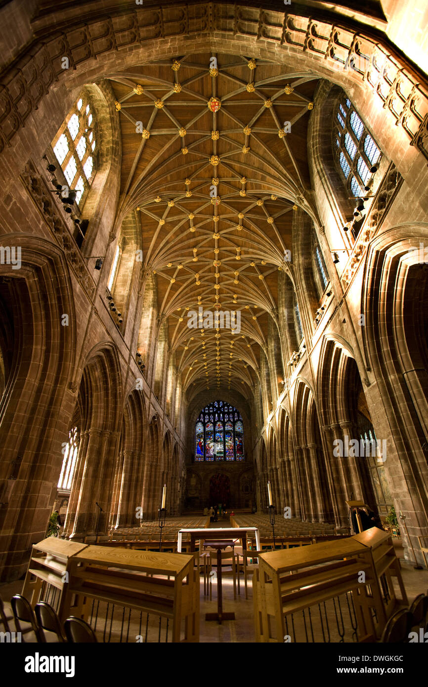 Inside chester cathedral hi-res stock photography and images - Alamy