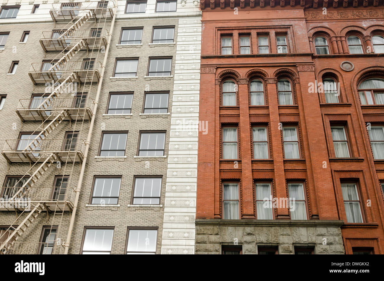 Old Brick Building Facade