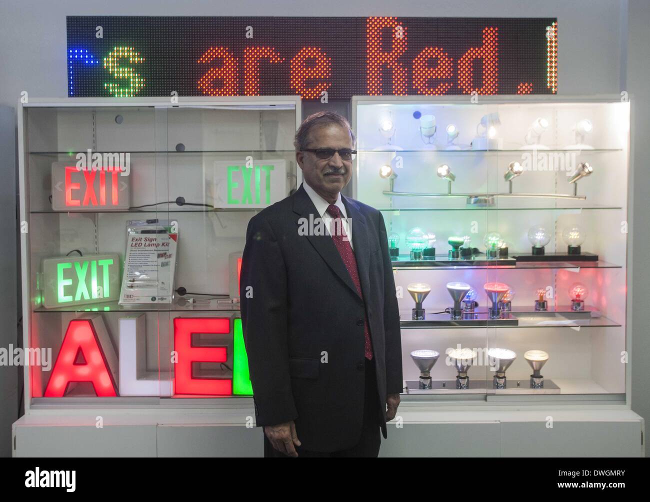 Los Angeles, California, USA. 18th Feb, 2014. Pervaiz Lodhie, chief ...