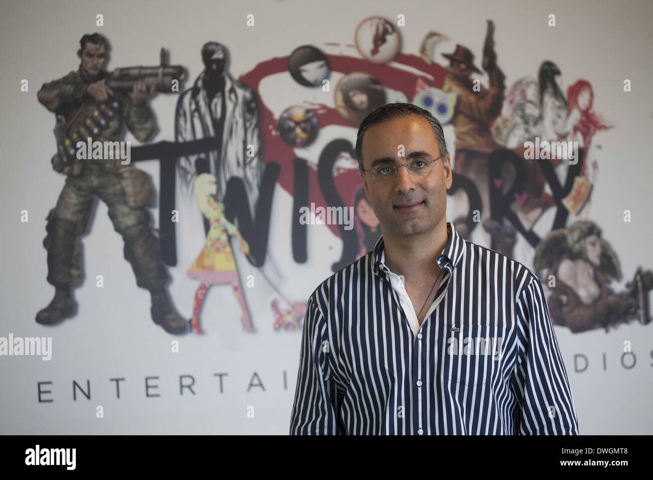 Los Angeles, California, USA. 18th Feb, 2014. Babak Razi, principal of ...