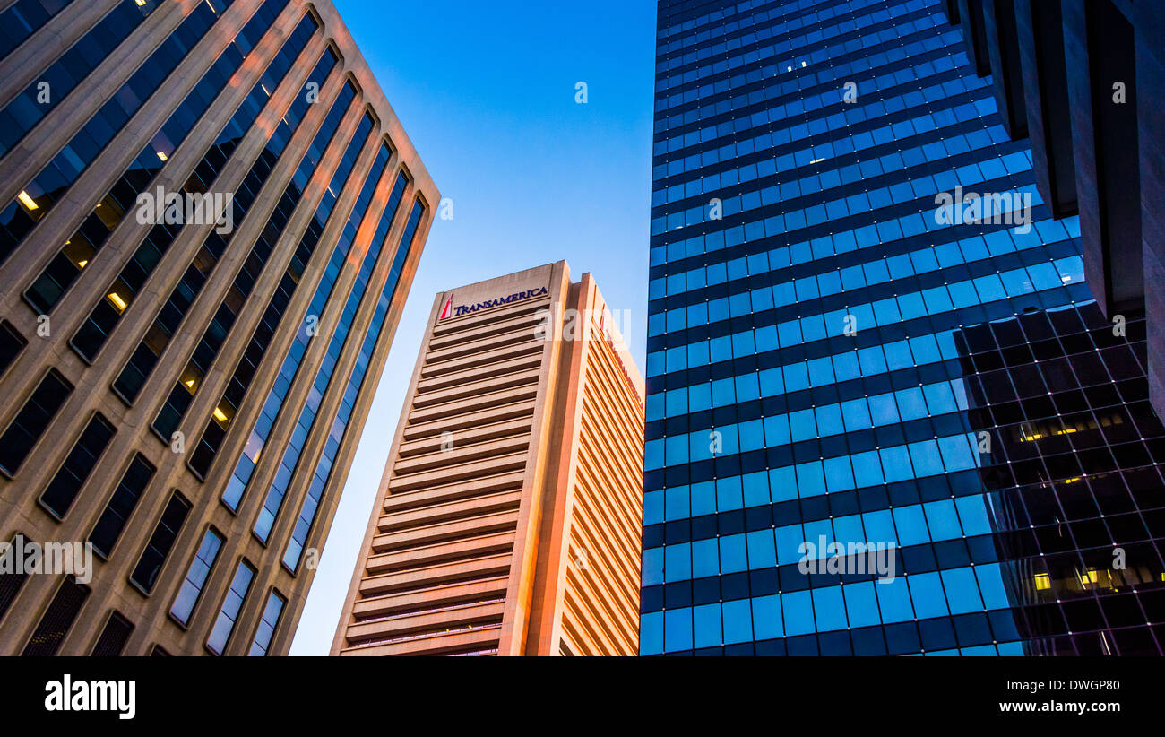 Highrises in downtown Baltimore, Maryland Stock Photo - Alamy