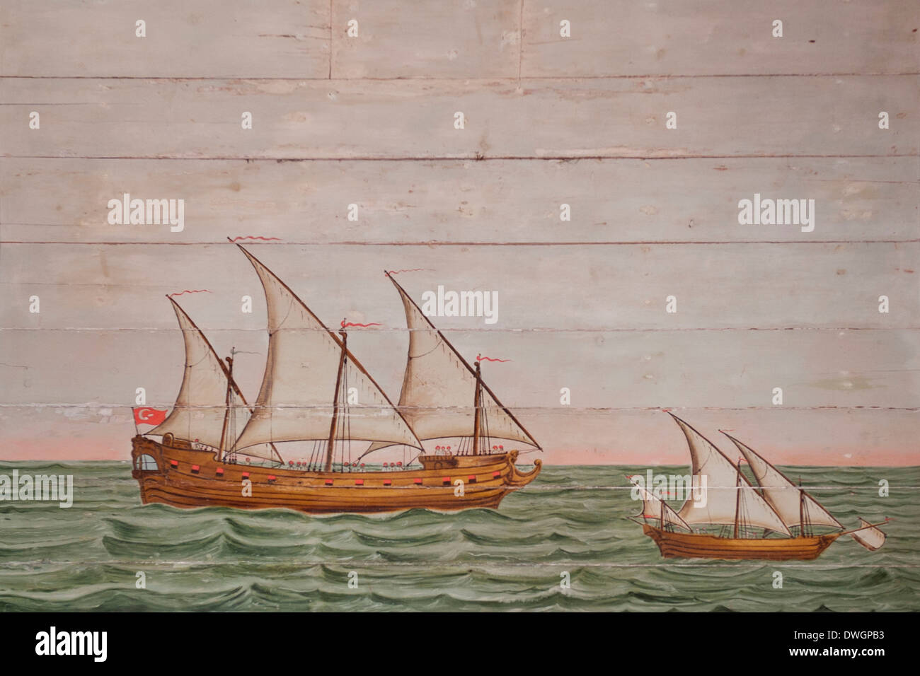 Mural paintings, Sintra Stock Photo - Alamy