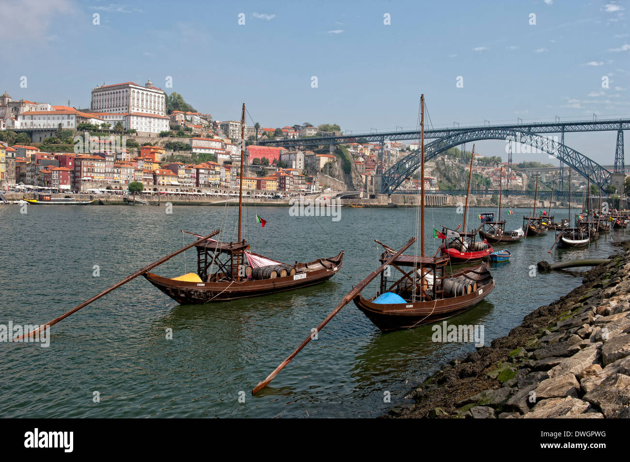 Rabelo boat, Porto Stock Photo - Alamy