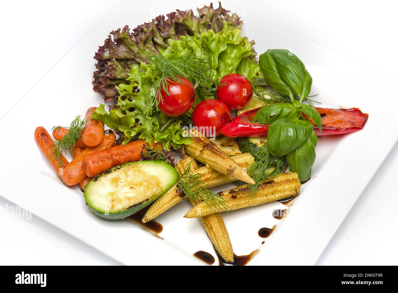 Fresh raw vegetables as the basis of a healthy lifestyle Stock Photo ...