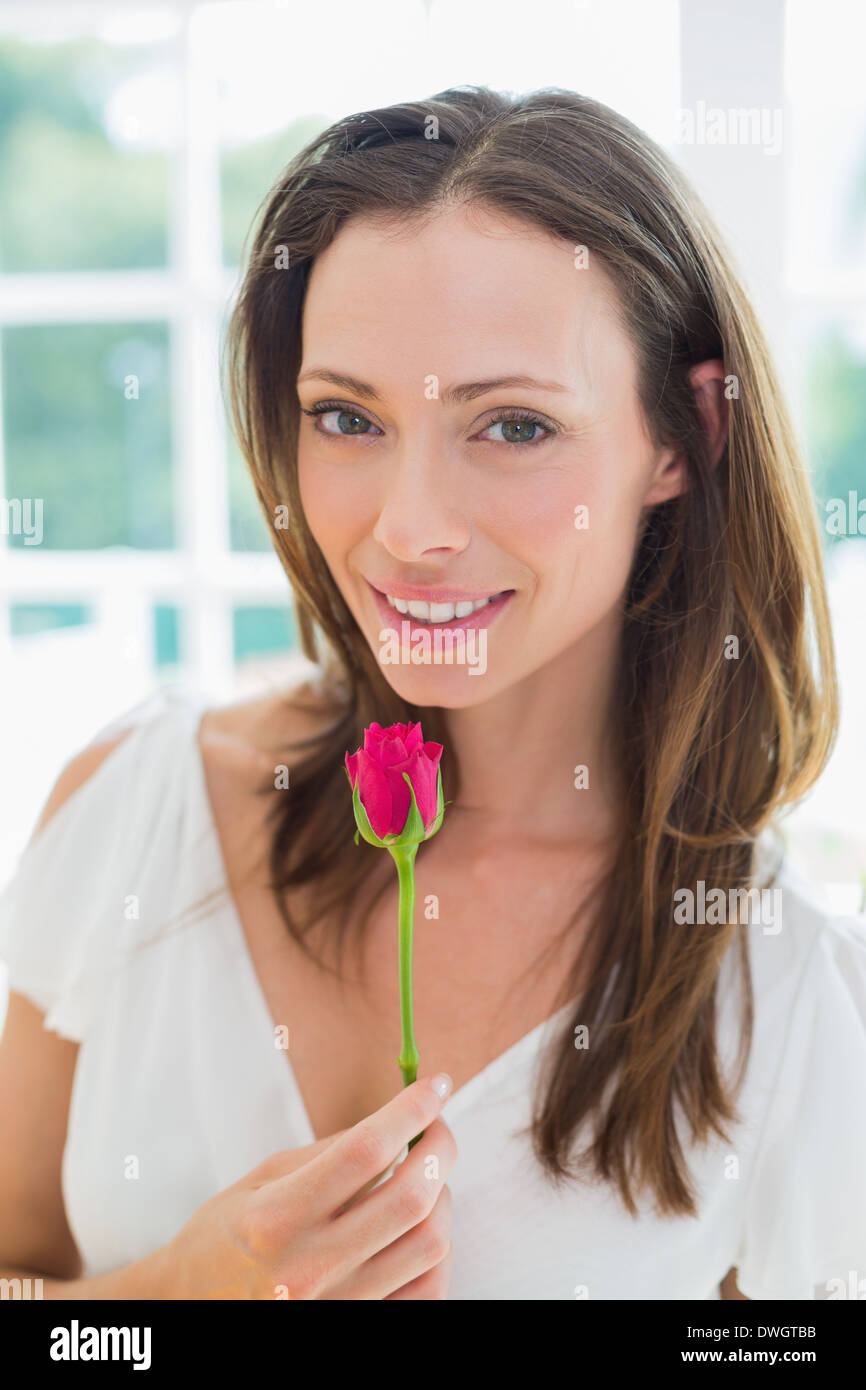 Beautiful flower woman face hi-res stock photography and images - Alamy