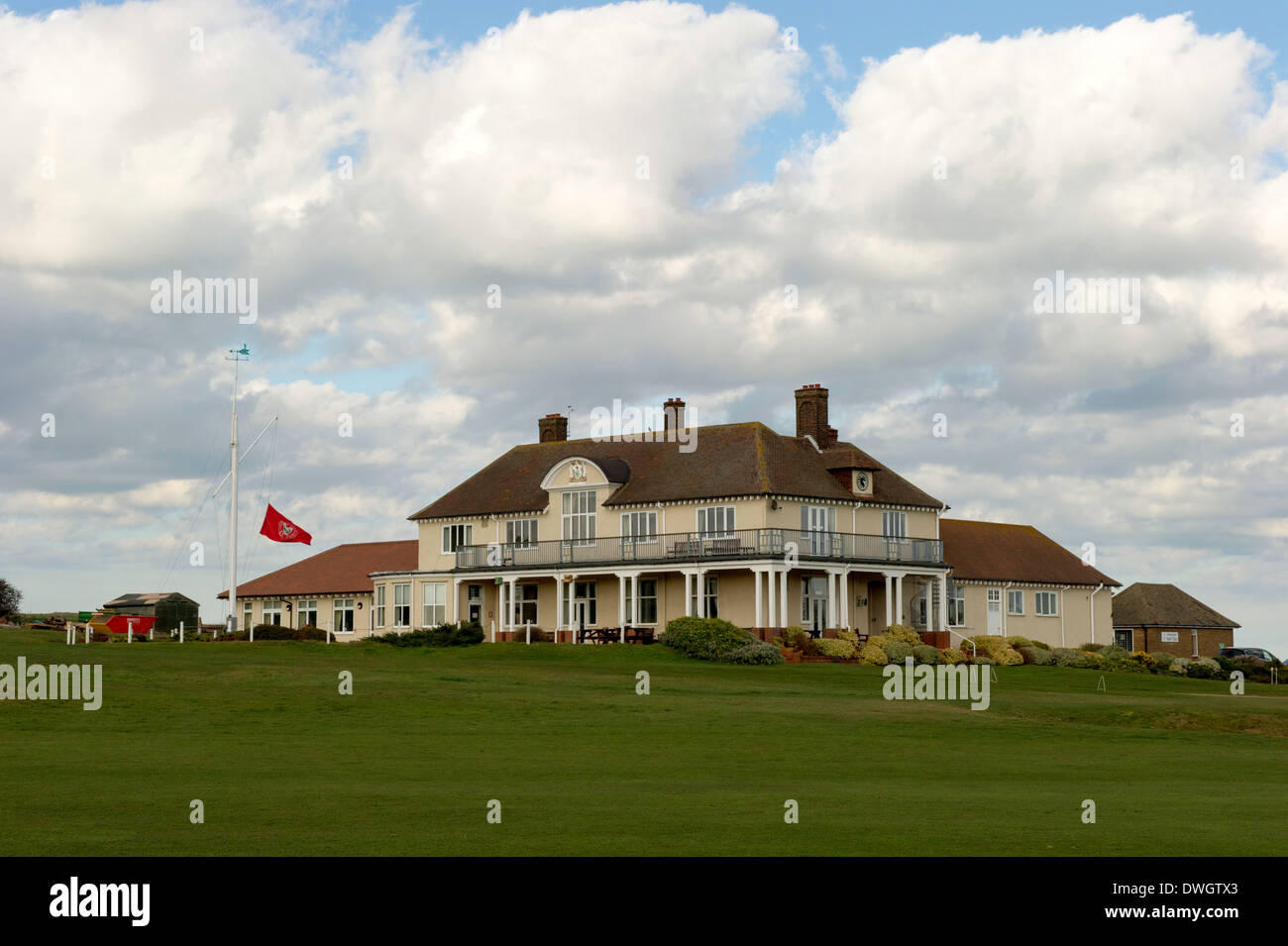 Sheringham Golf Club House Stock Photo - Alamy