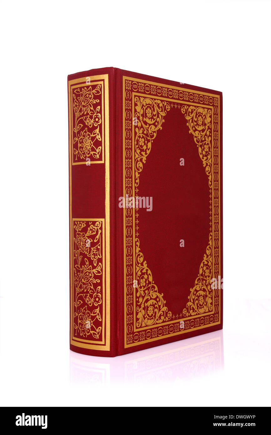 Old book gold cover hi-res stock photography and images - Alamy