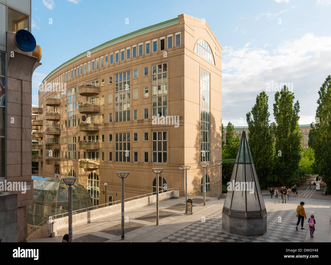 Semi Circular Buildings