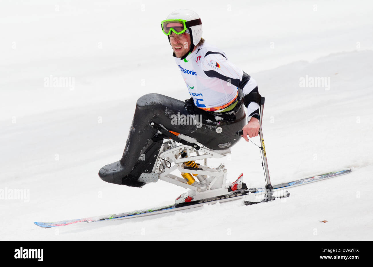 Sochi, Russia. 8th March 2014. Franz Hanfstingl of Germany is seen ...