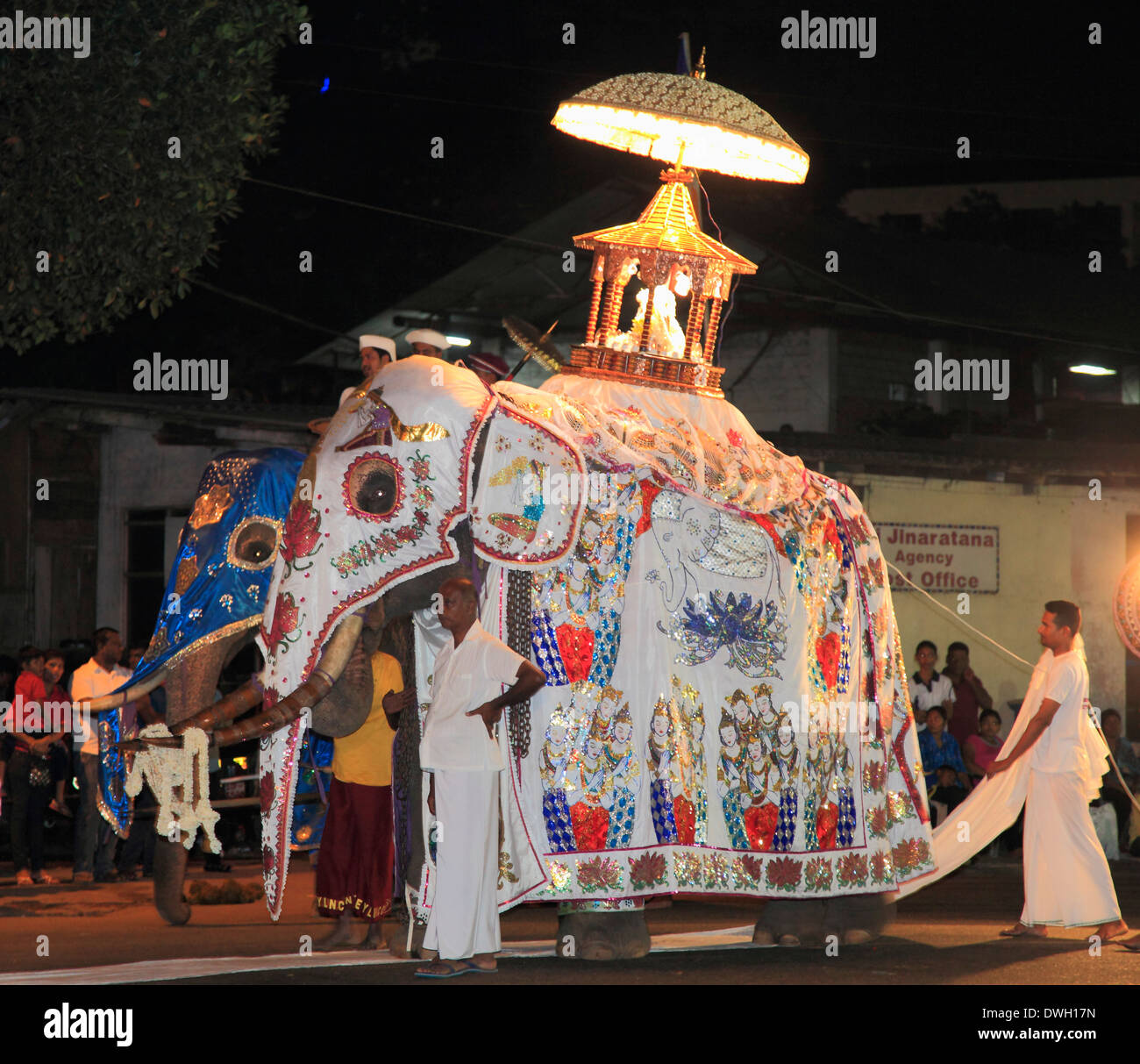 Sri Lanka; Colombo, Navam Perahera, festival, elephant, the Tusker ...