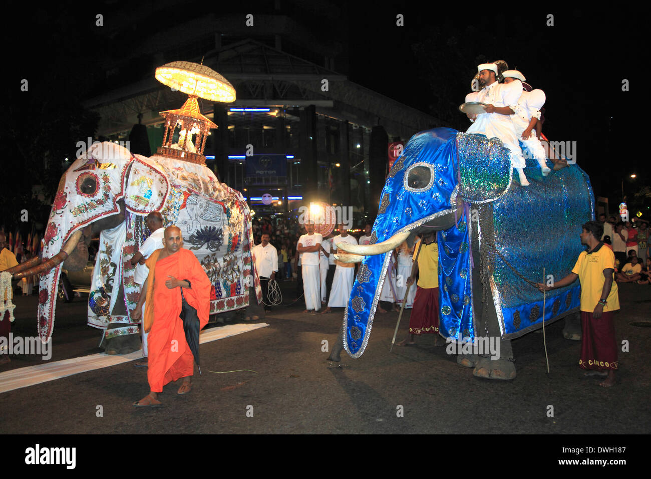 Sri Lanka; Colombo, Navam Perahera, festival, elephant, the Tusker ...
