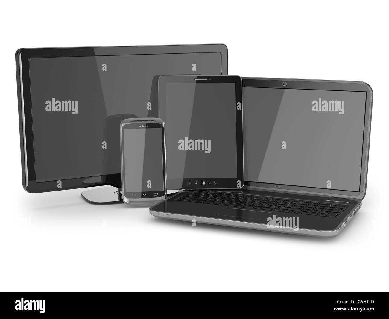 Mobile visual Black and White Stock Photos & Images - Alamy