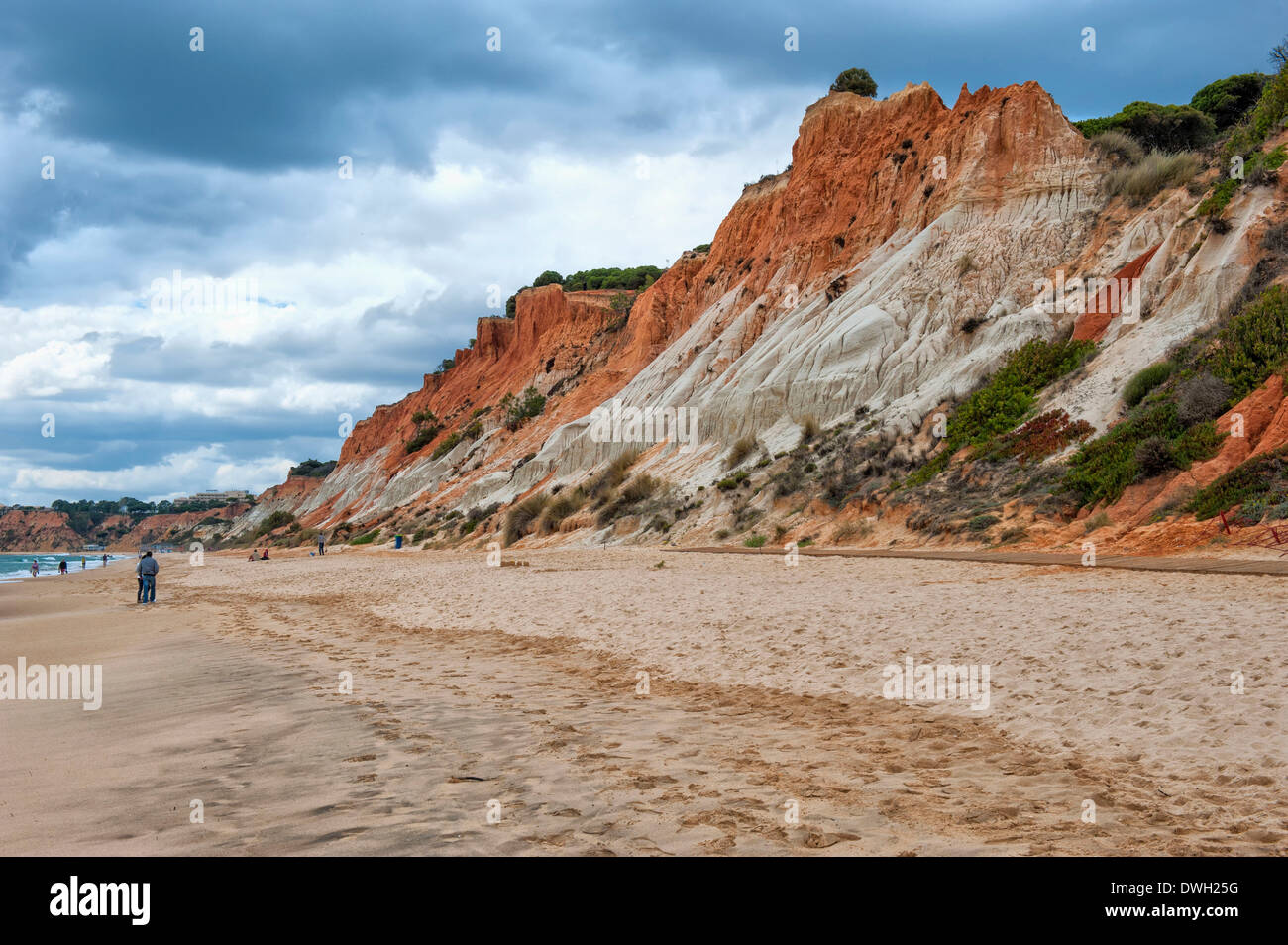 Praia da Falesia, Albufeira Stock Photo - Alamy