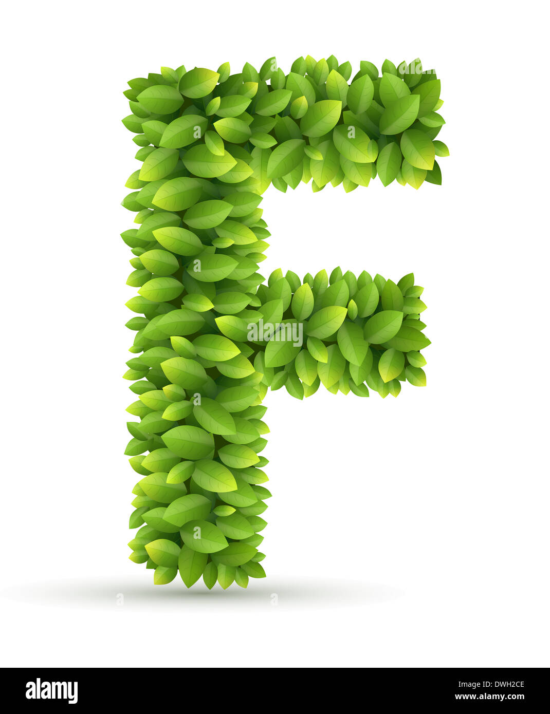 Green Letter F
