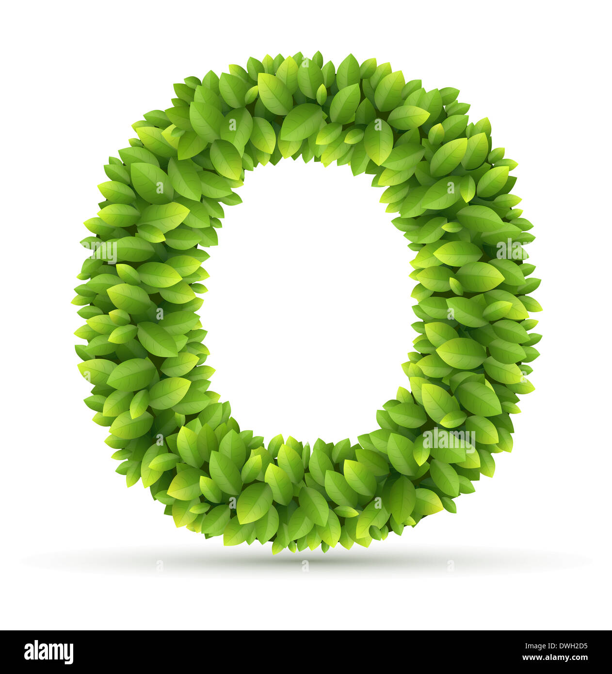 Green Letter O