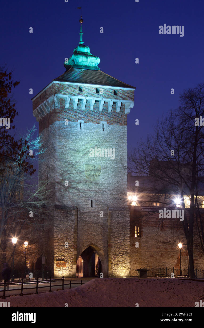 Krakow poland gate hi-res stock photography and images - Alamy
