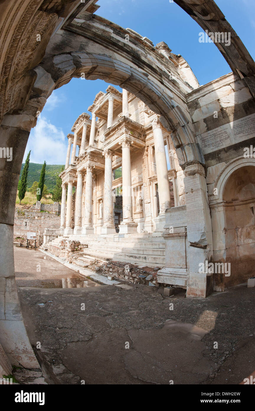 Library of Celsus, Ephesus Stock Photo - Alamy