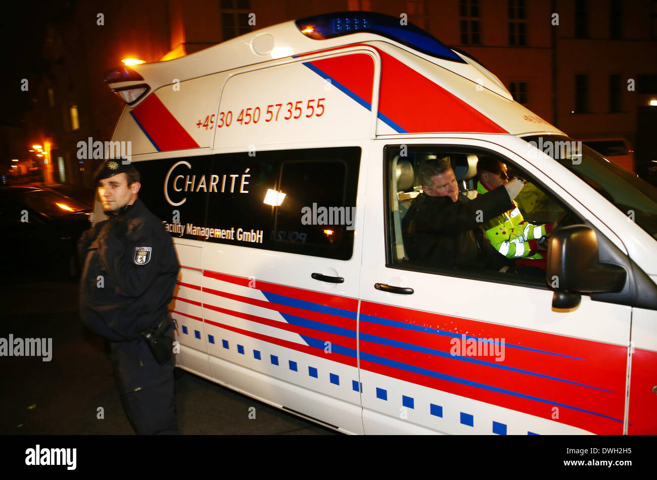 Former Ukrainian Prime Minister Yulia Timoshenko arrives with a police ...