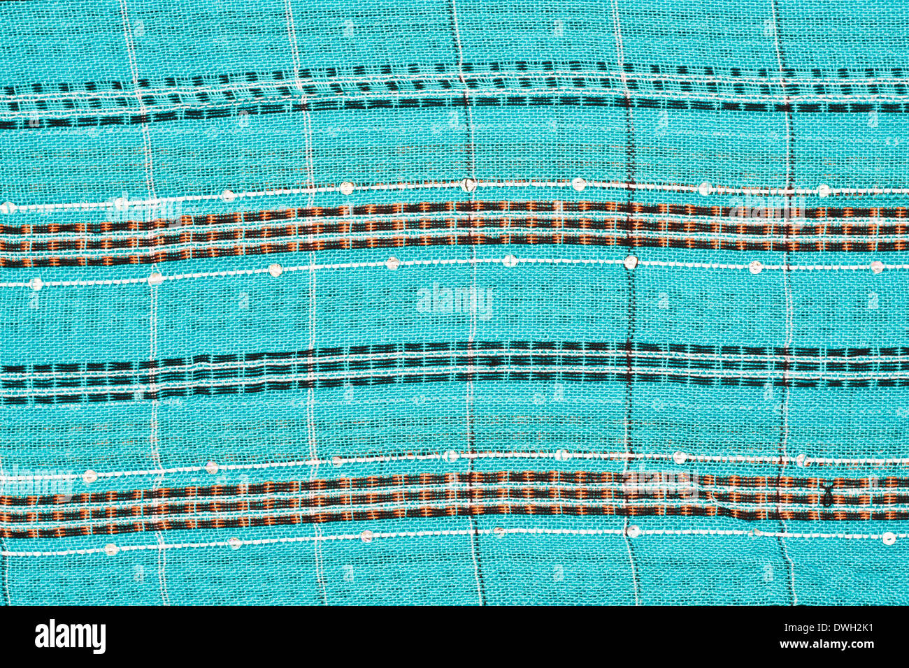 Blue cotton fabric as a background image Stock Photo - Alamy