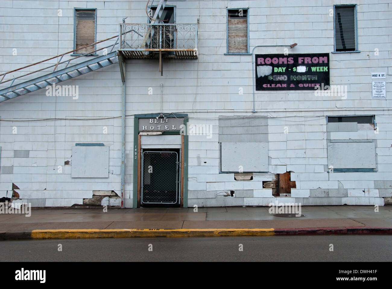 Single occupancy hotel hi-res stock photography and images - Alamy