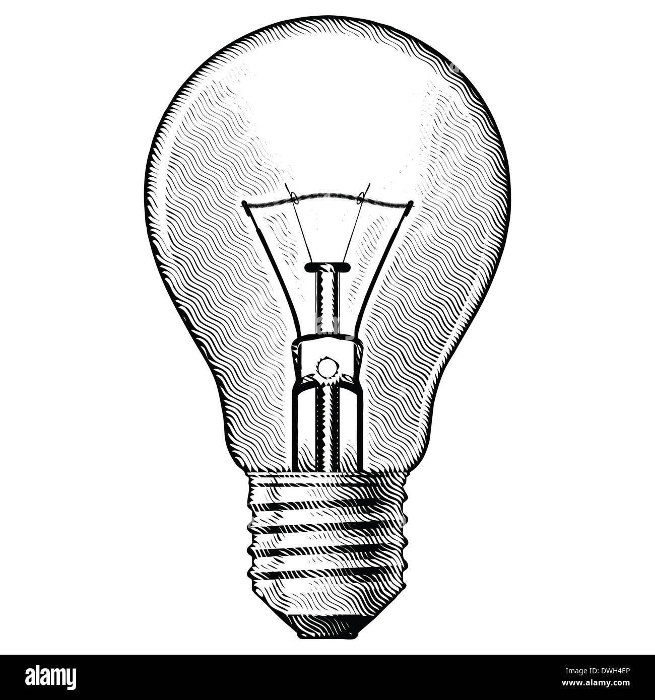 Lightbulb on transparent background illustration Cut Out Stock Images ...