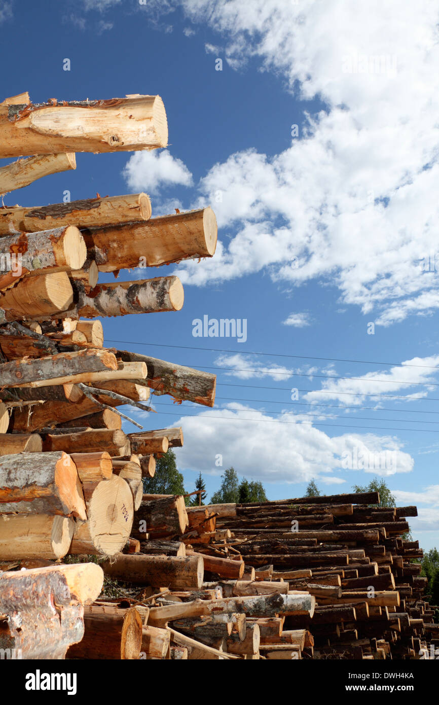 Scandinavian timber mills hi-res stock photography and images - Alamy