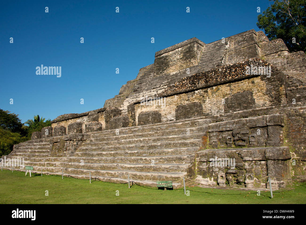 Belize, District of Belize, Belize City area. Altun Ha archaeological ...