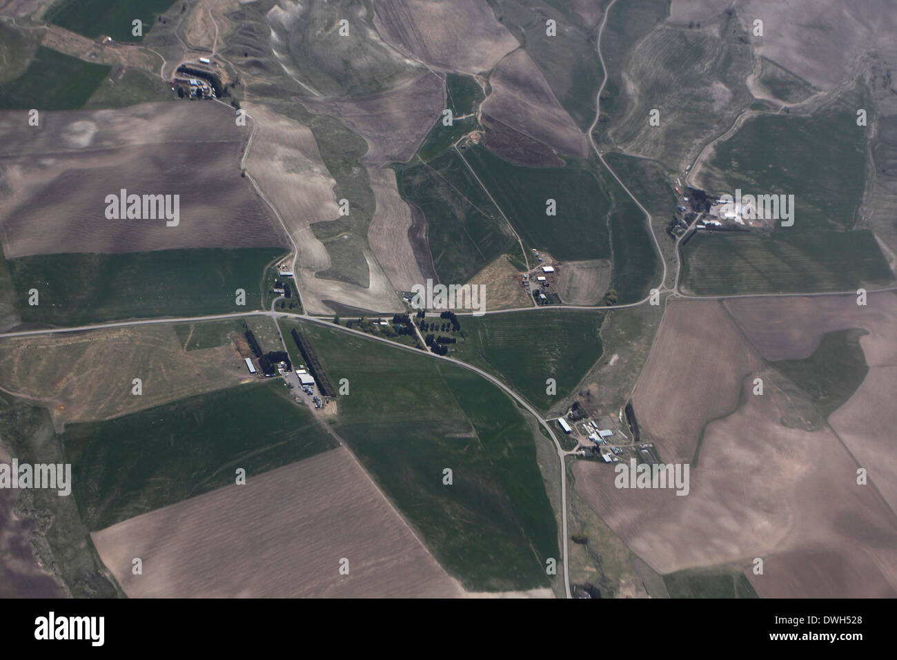 Aerial farm Colorado farming irrigation Stock Photo - Alamy