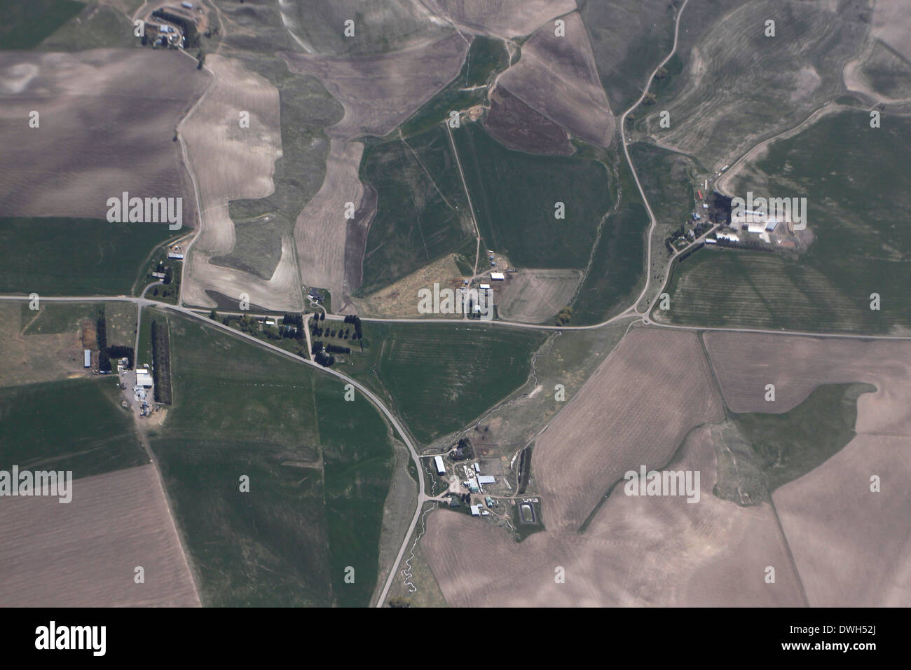 Aerial farm Colorado farming irrigation Stock Photo - Alamy