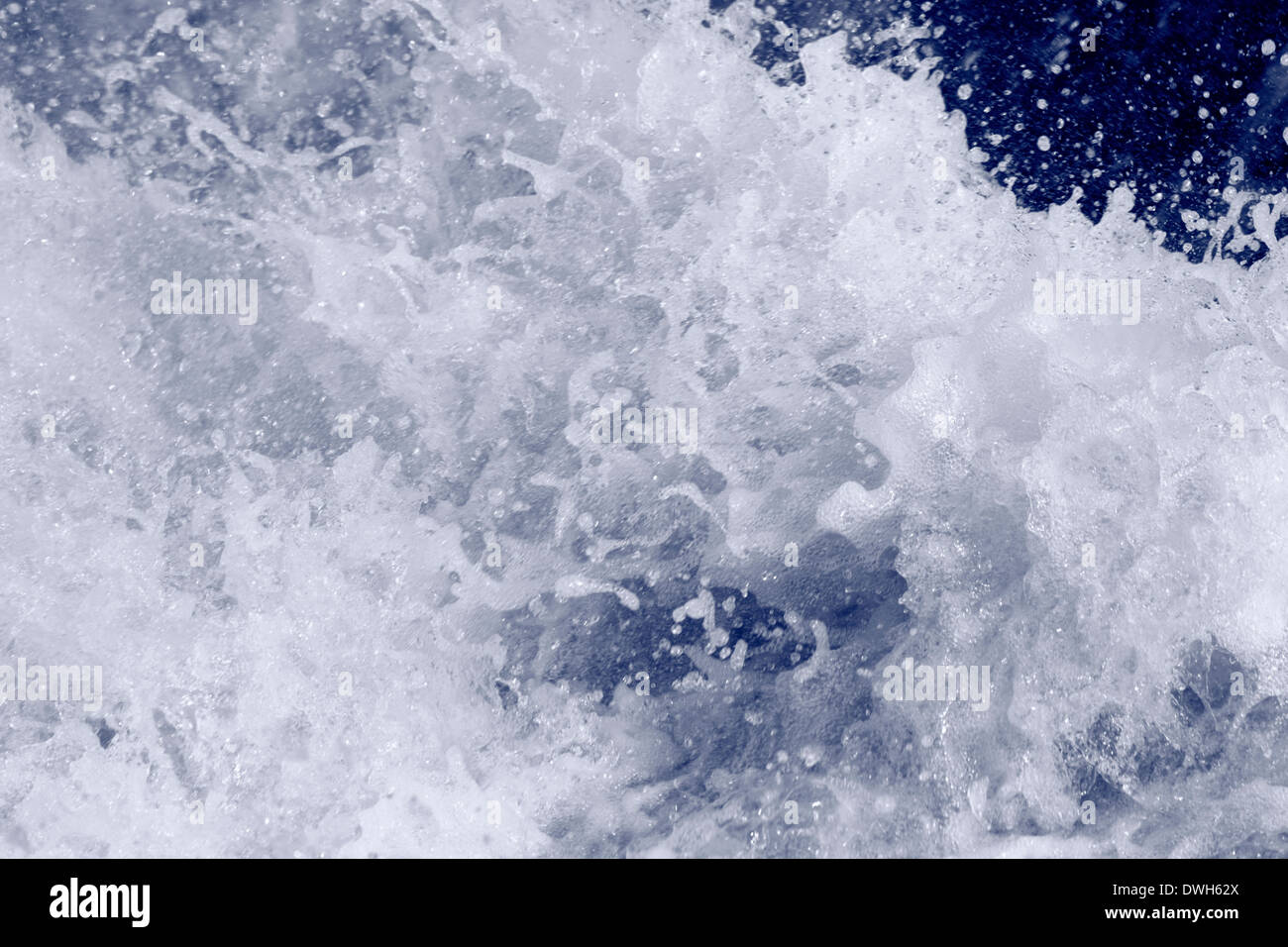 Gushing water and splashing waves in a whitewater river Stock Photo - Alamy