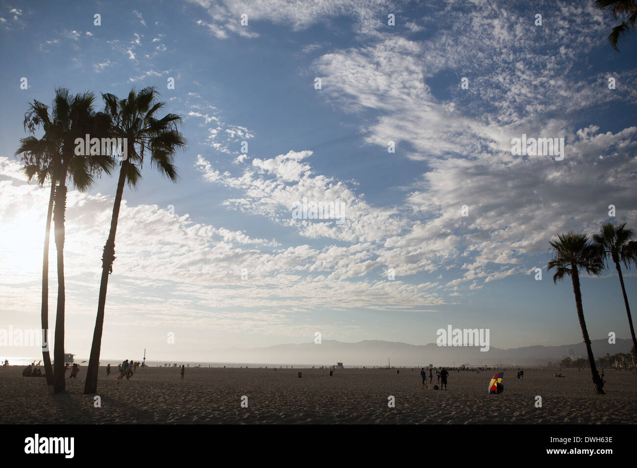 Los angeles venice beach panorama hi-res stock photography and images ...