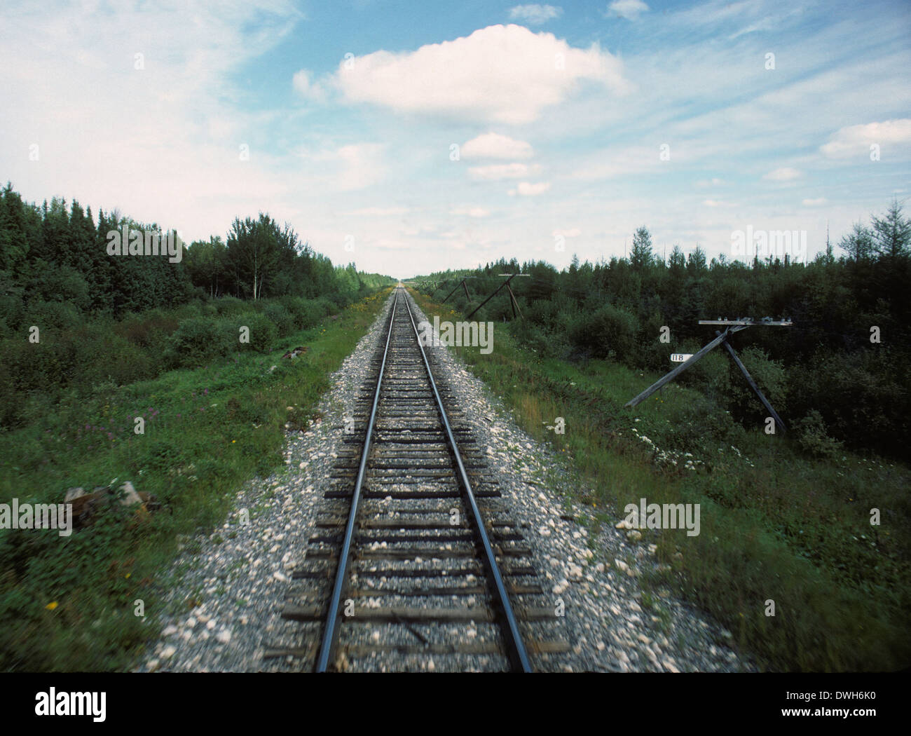 Churchill canada train hi-res stock photography and images - Alamy