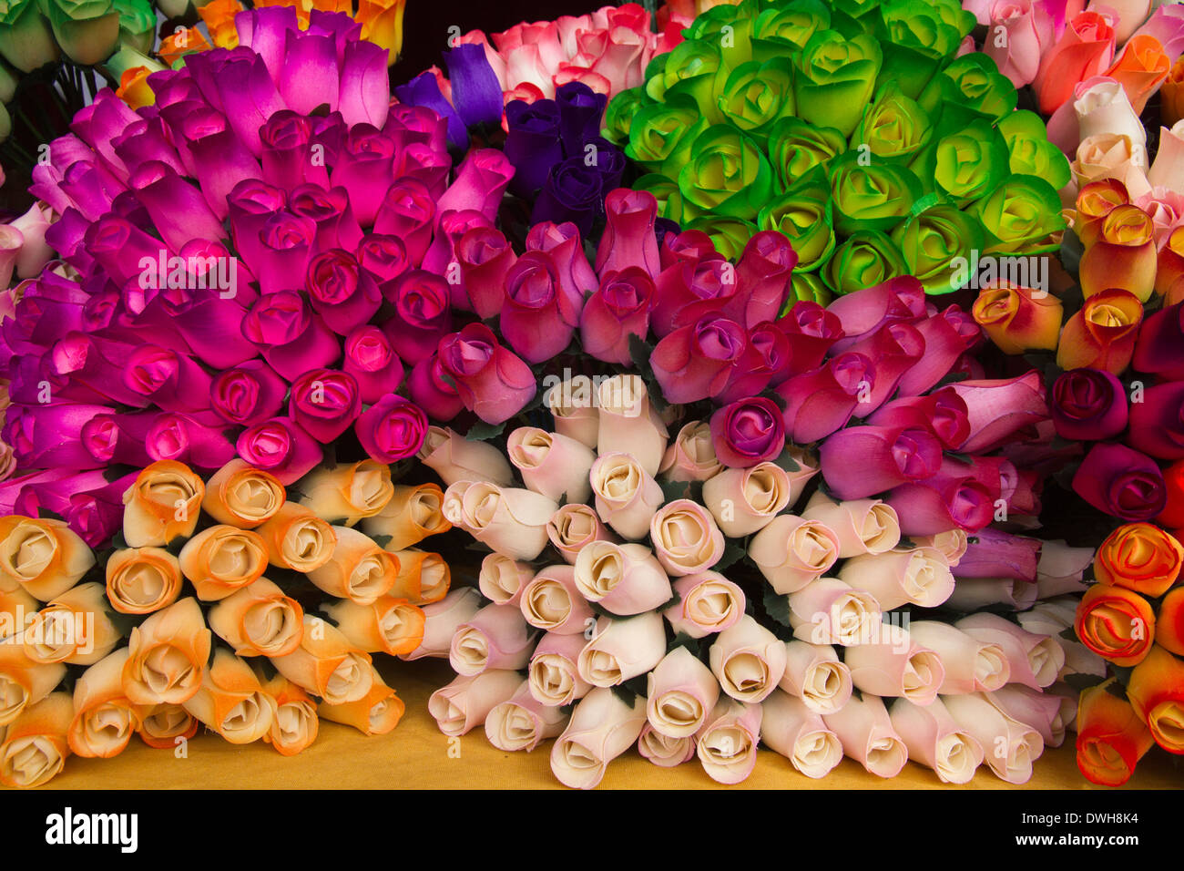 colorful colored flowers colors Stock Photo - Alamy