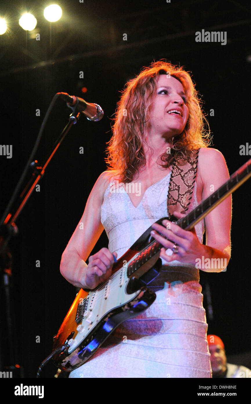 San Antonio, Texas, USA. 6th Mar, 2014. Serbian born blues singer and ...