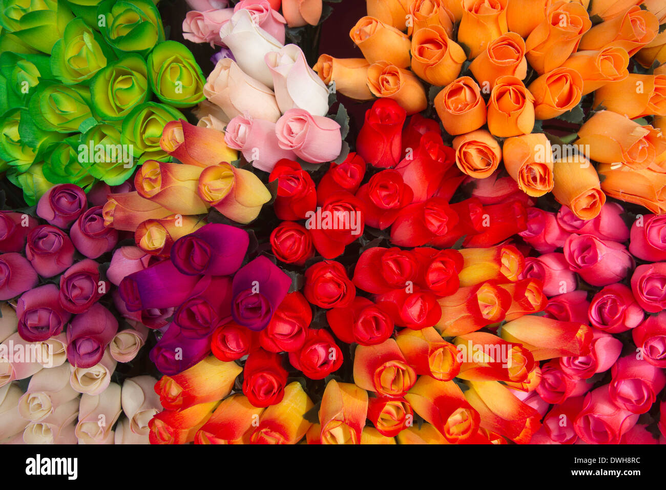 colorful colored flowers colors Stock Photo - Alamy