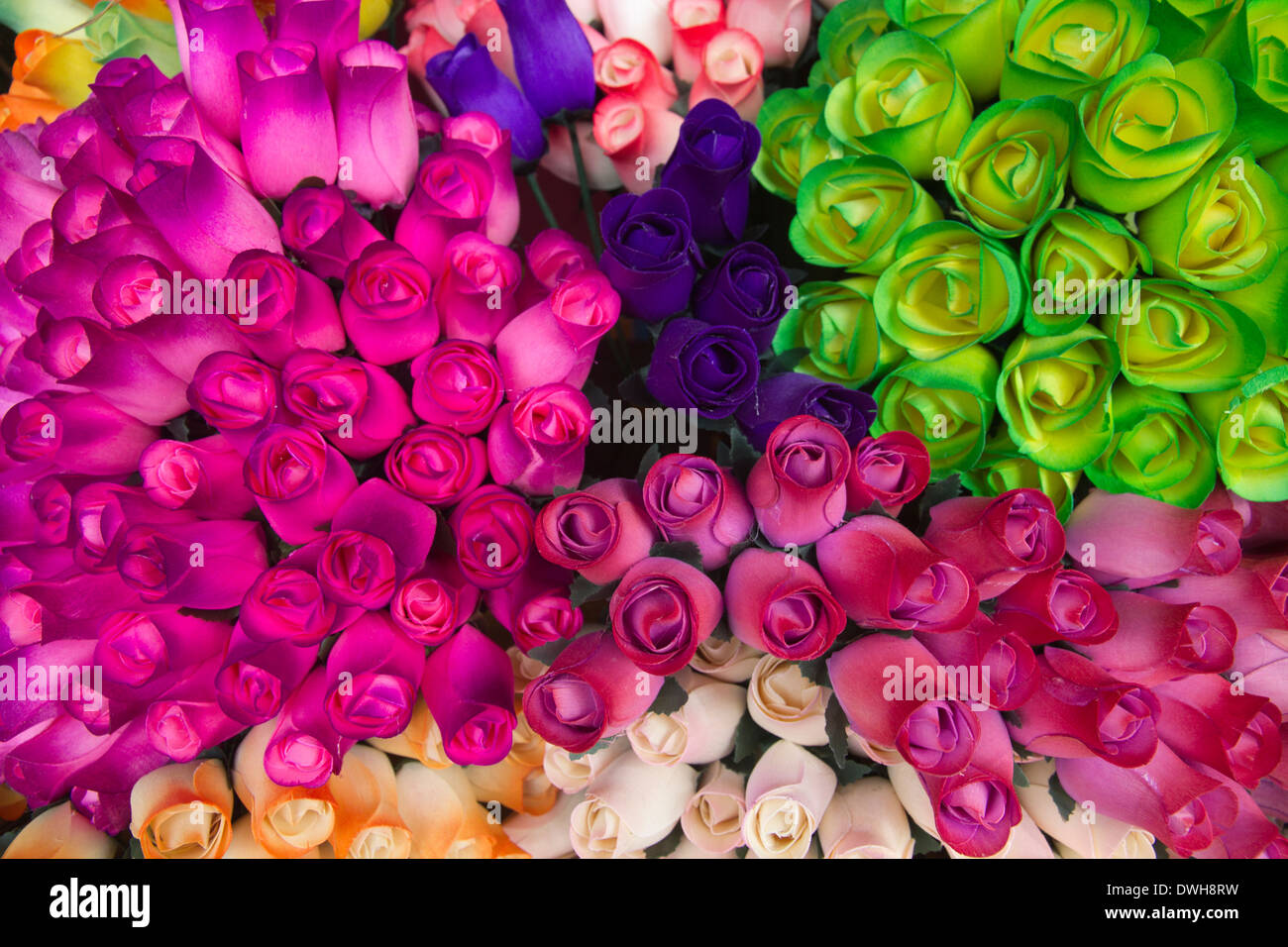 colorful colored flowers colors Stock Photo - Alamy