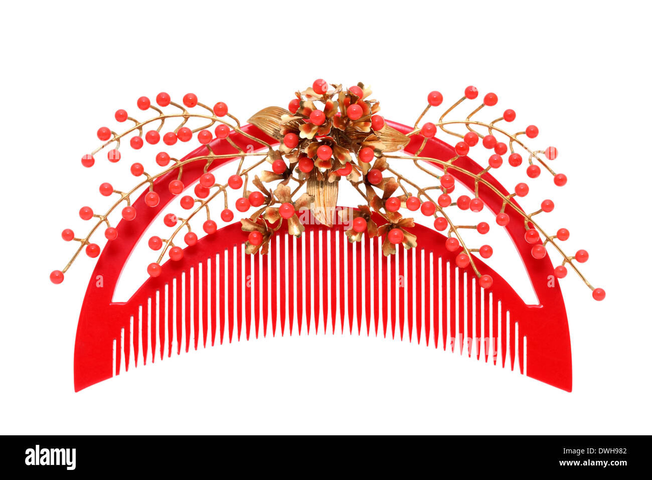 Red gold hair Cut Out Stock Images & Pictures - Alamy