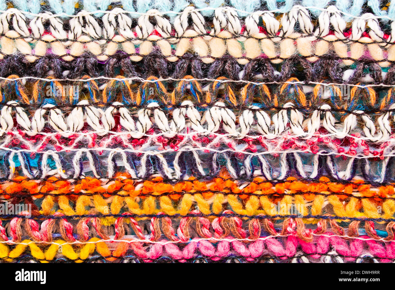 Vibrant wool fabric as a detailed background Stock Photo - Alamy