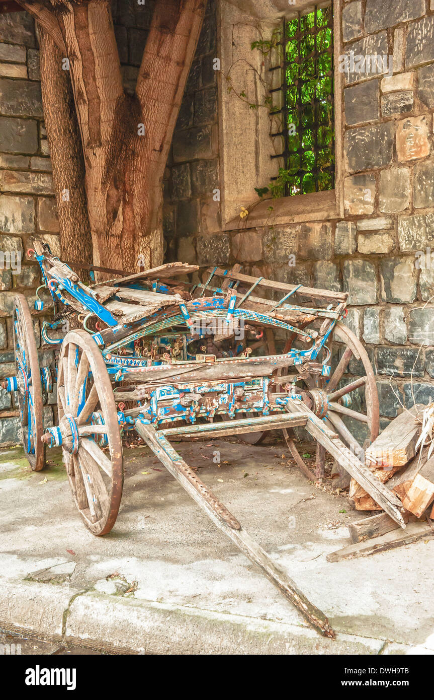 Cart, Selcuk Archaeological Museum Stock Photo - Alamy